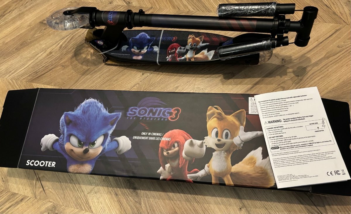 For Sale: Sonic The Hedgehog 3 limited edition cinema exclusive Scooter ...